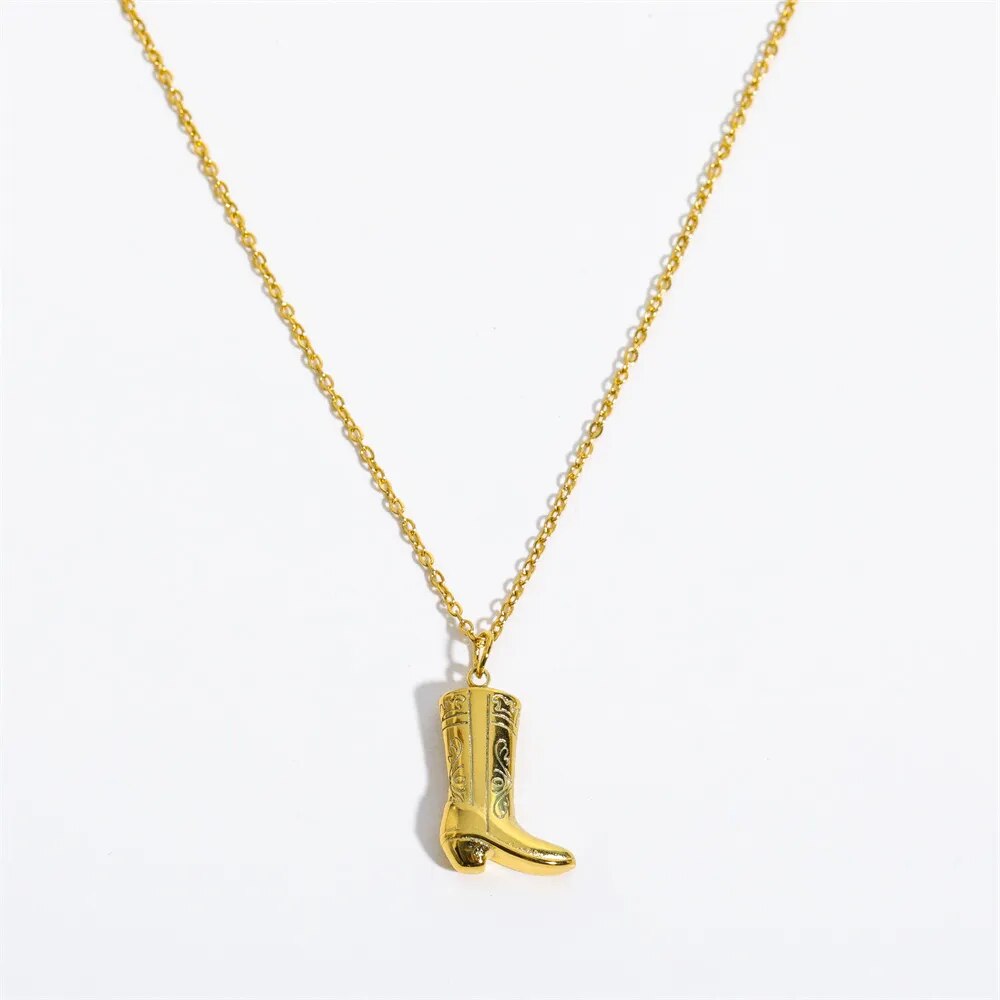 Jessie® Cowgirl Boot Pendant - Velore Paris